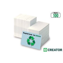 100 Environmentally Friendly BIO ID Cards from IDCreator