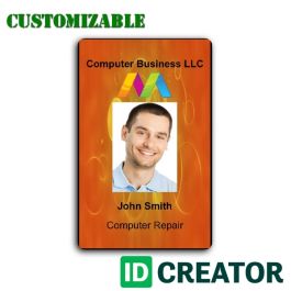 Computer Professional ID Badge | Same Day Shipping!