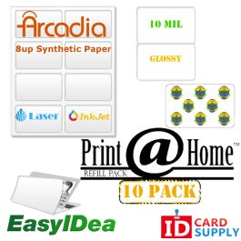 Make ID Cards at Home - 10 ID Card Refill Pack
