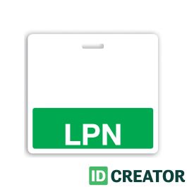 Horizontal "LPN" Badge Buddy