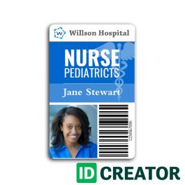Professional Nurse ID Card from IDCreator.com