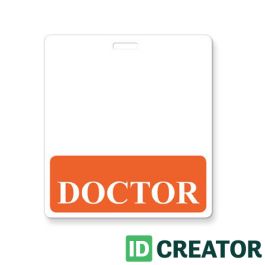 Horizontal "Doctor" Badge Buddy