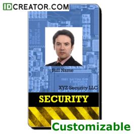 ID Card for Security Professional | Same Day Shipping